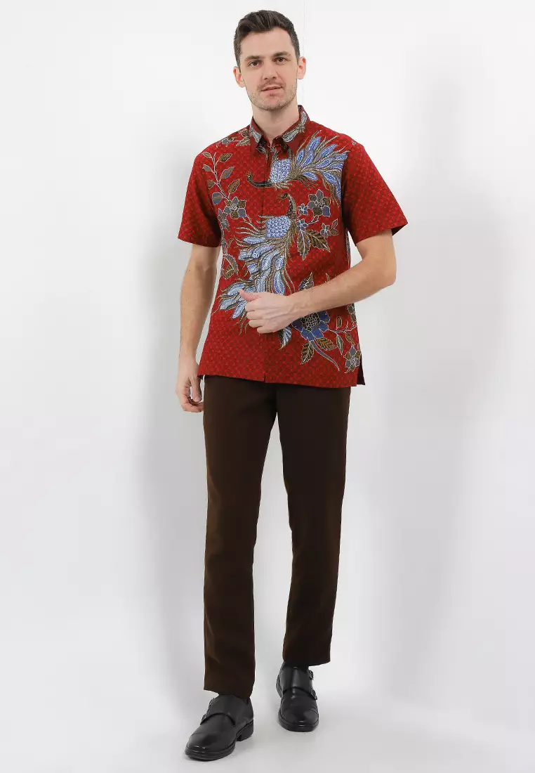 Jual ARJUNA WEDA Hem Body Fit Batik Cendrawasih 3 Original 2025 ...