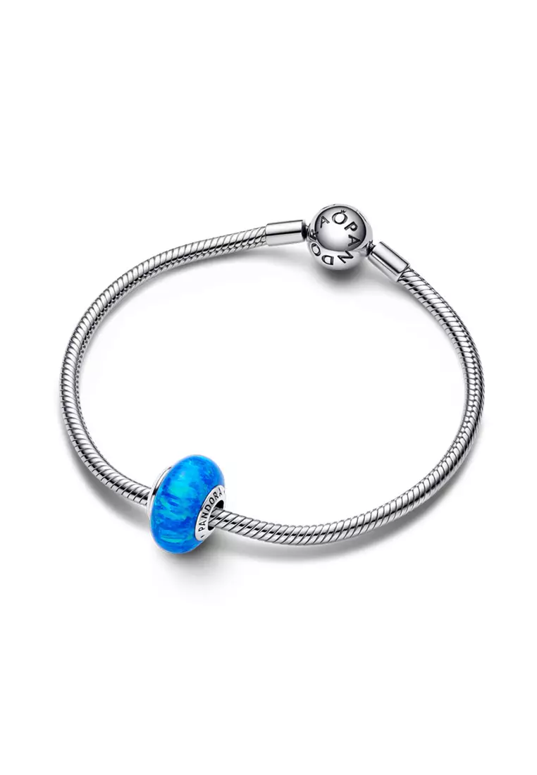 Buy PANDORA Pandora Opalescent Ocean Deep Blue Charm Online | ZALORA ...