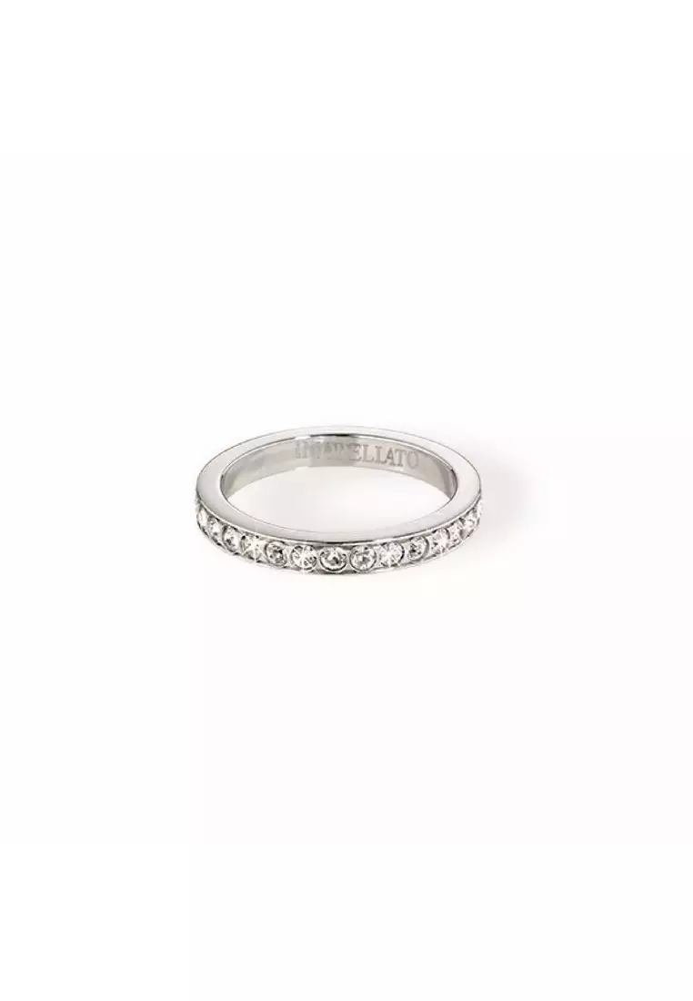 Buy Morellato Morellato Love Rings Steel Crystals Ladies Ring SNA26012 ...