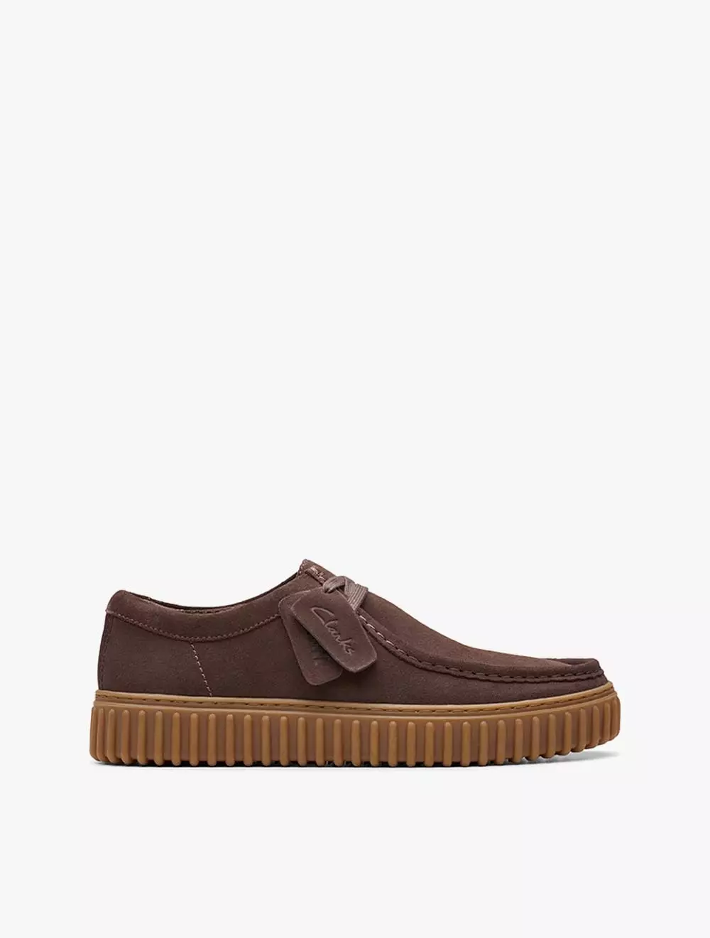 Jual CLARKS Clarks Torhill Lo Dark Brown Suede Original 2025 | ZALORA ...