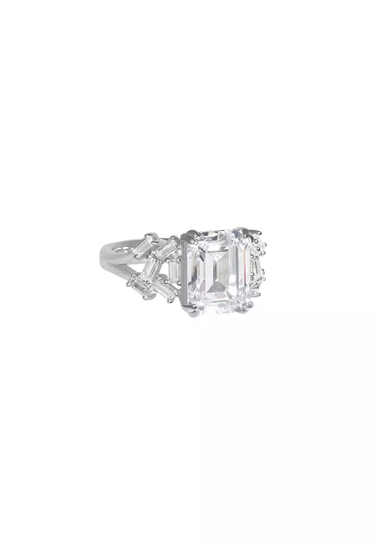 Buy Arte Madrid ICY Solitaire Ring Online | ZALORA Malaysia