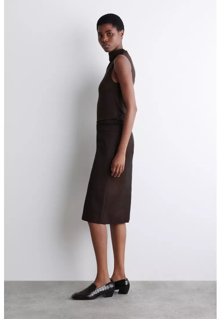 Buy COS COTTON COLUMN SKIRT 2026 Online | ZALORA