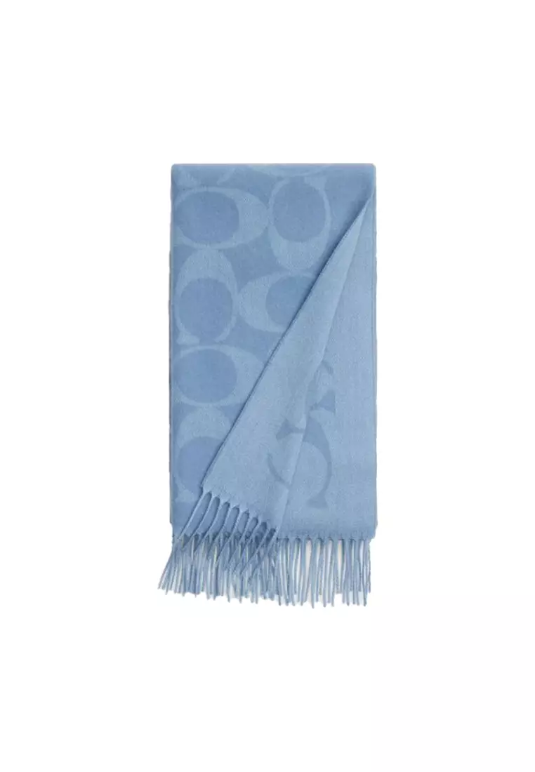 Buy Coach Signature Oversized Muffler CU807 Online | ZALORA Malaysia