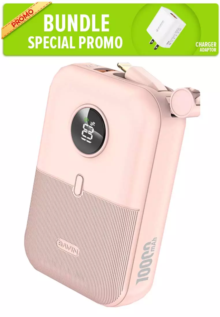 Buy BAVIN PC1089 10000mAh Mini Portable Power Bank 22.5W Fast Charging ...