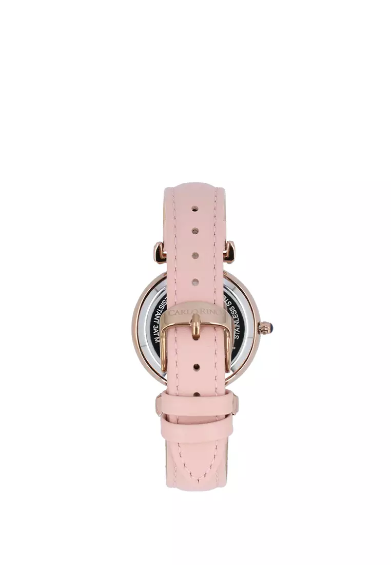 Buy Carlo Rino Pink Carlo Rino "Origin" TImepiece Online | ZALORA Malaysia