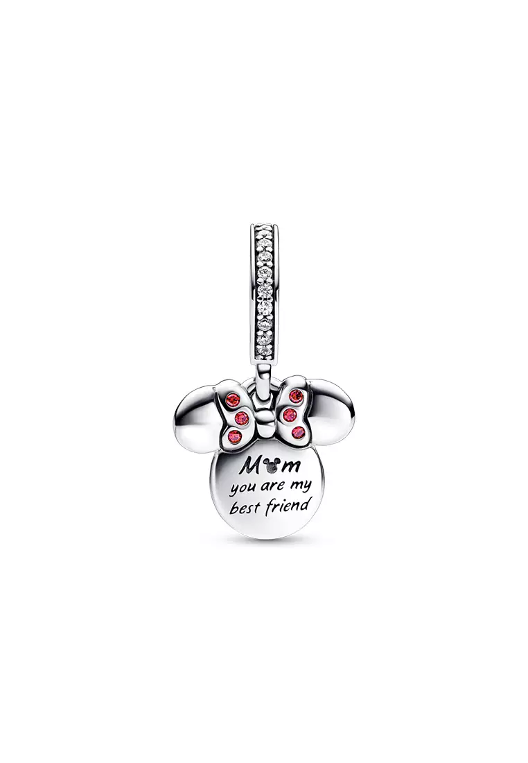 Buy PANDORA Pandora x Disney 14k Rose Gold Plated Minnie Mouse ...