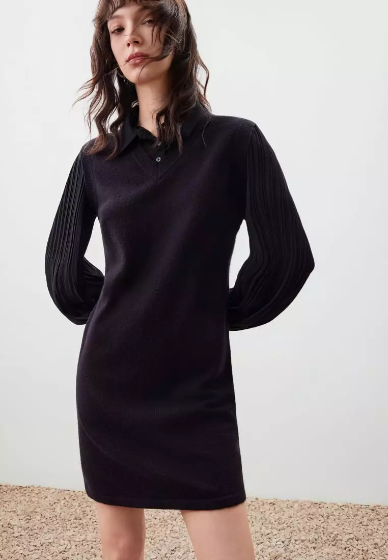 Buy G2000 G2000 Blouse Block Sweater Dress 2026 Online | ZALORA