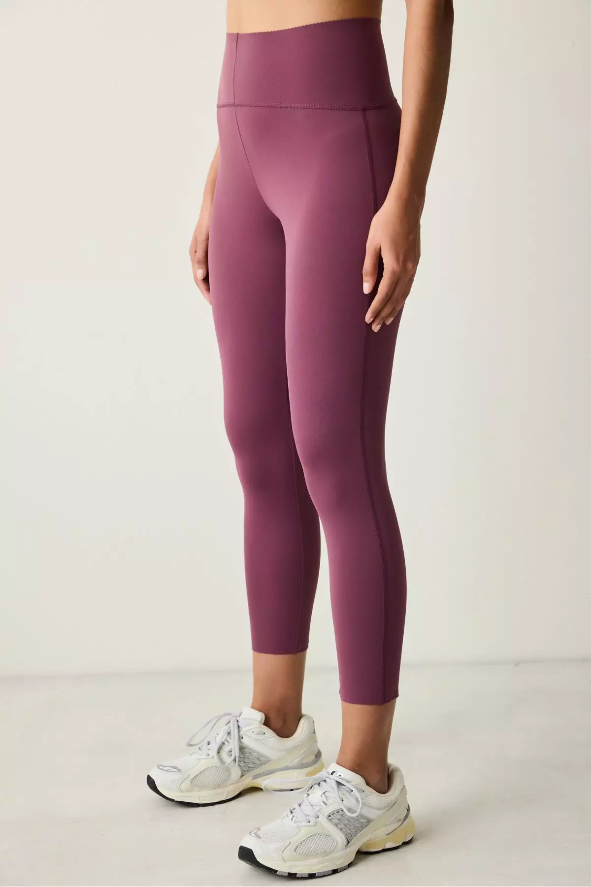 Jual Penti Claret Red High Waist Slimming Crop Length Form Leggings ...