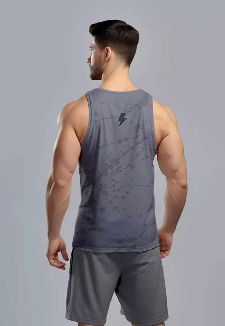 Jual TD Active MSA47 Muscle Tank Top Pria Gym Lari Crossfit SuperAirDry ...