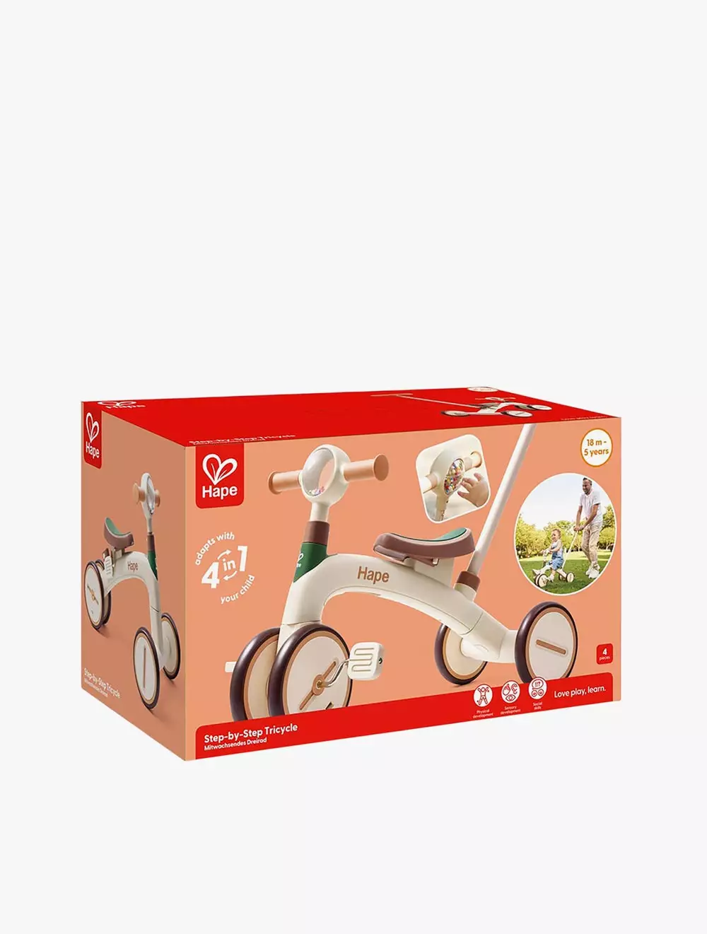 Jual HAPE HAPE STEP-BY-STEP TRICYCLE - HPAE1225 Original 2026 | ZALORA ...