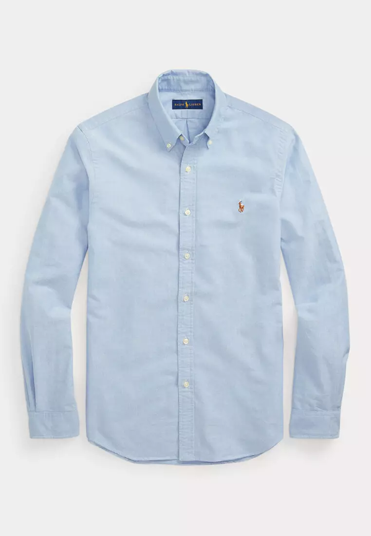 Buy Polo Ralph Lauren Slim Fit Oxford Long Sleeve Shirt 2025 Online | ZALORA