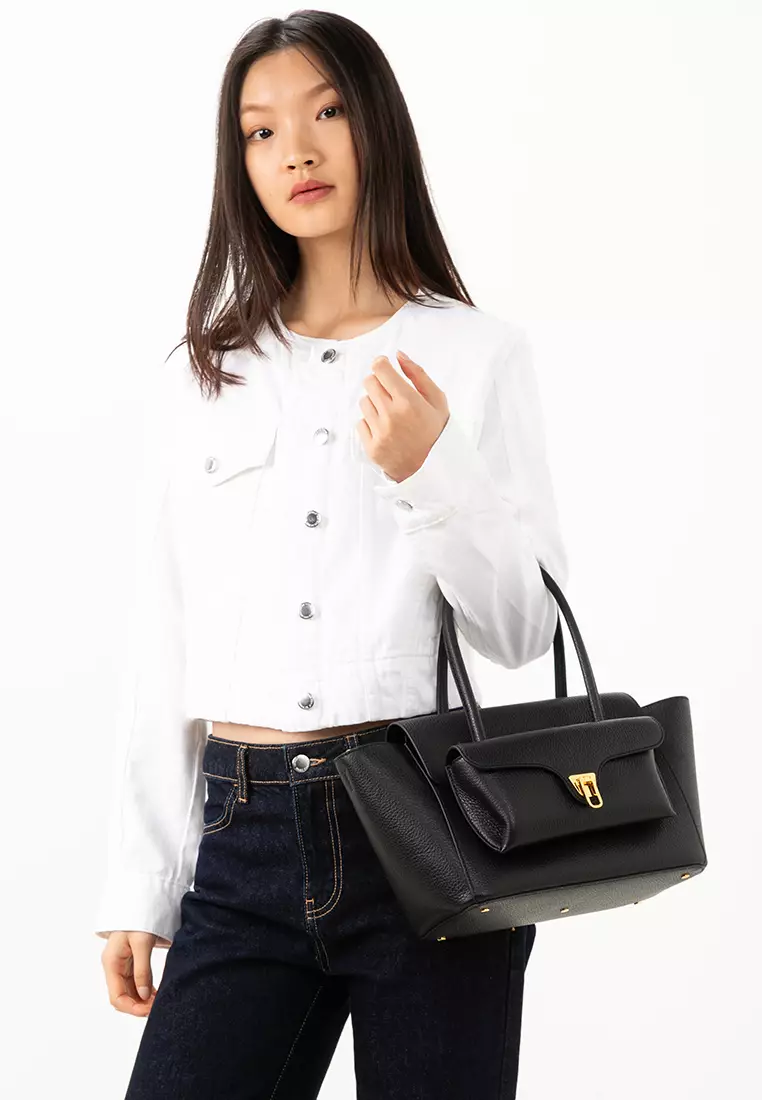 Buy Coccinelle Double Beat Small Tote Bag 2025 Online | ZALORA