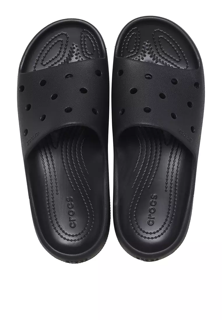 Buy Crocs Classic Crocs V2 Slides Online | ZALORA Malaysia