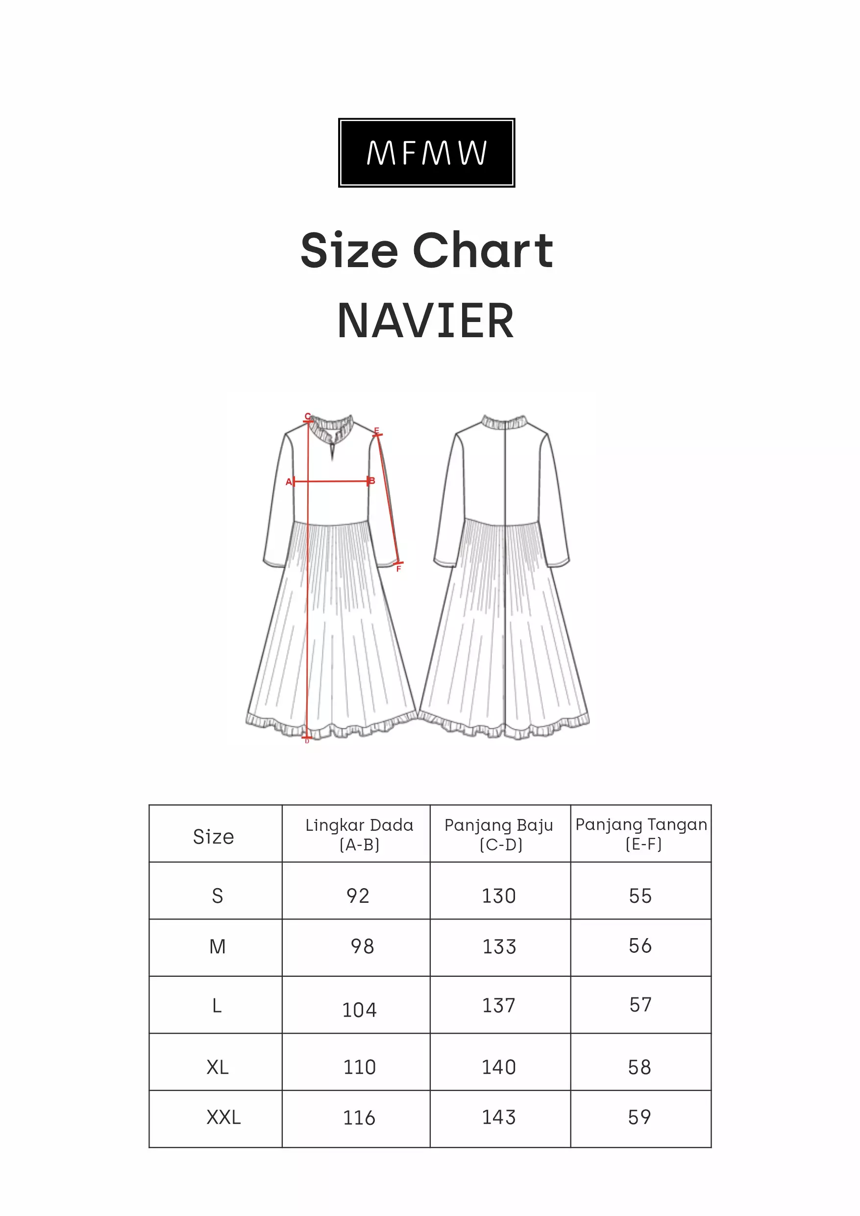Jual MFMW MFMW Navier Dress Gamis Salem Motif Bunga Original 2025 ...