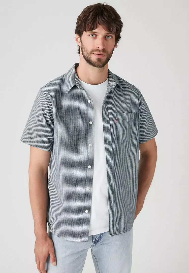 Jual Levi's Levi's® Men's Short-Sleeve Classic Standard Fit Shirt ...