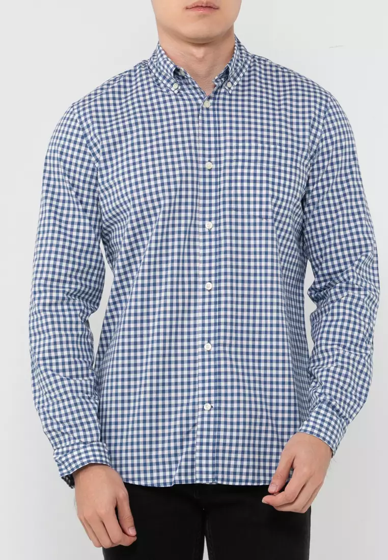 Gap gingham shirt store