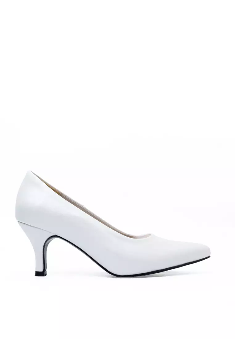 Buy Zanea Shoes Royal Pumps (White) 2025 Online | ZALORA Philippines