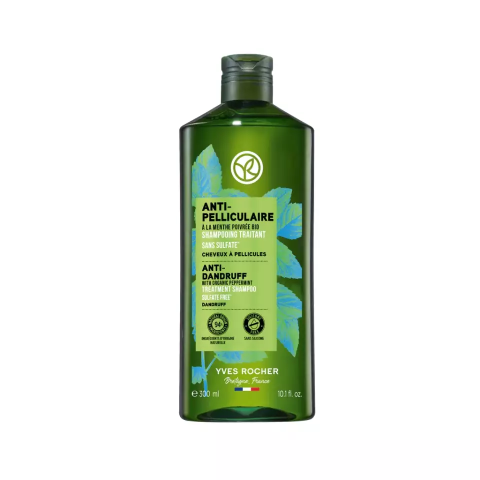 Jual Yves Rocher Yves Rocher Anti-Dandruff Treatment Shampoo 300 ml ...