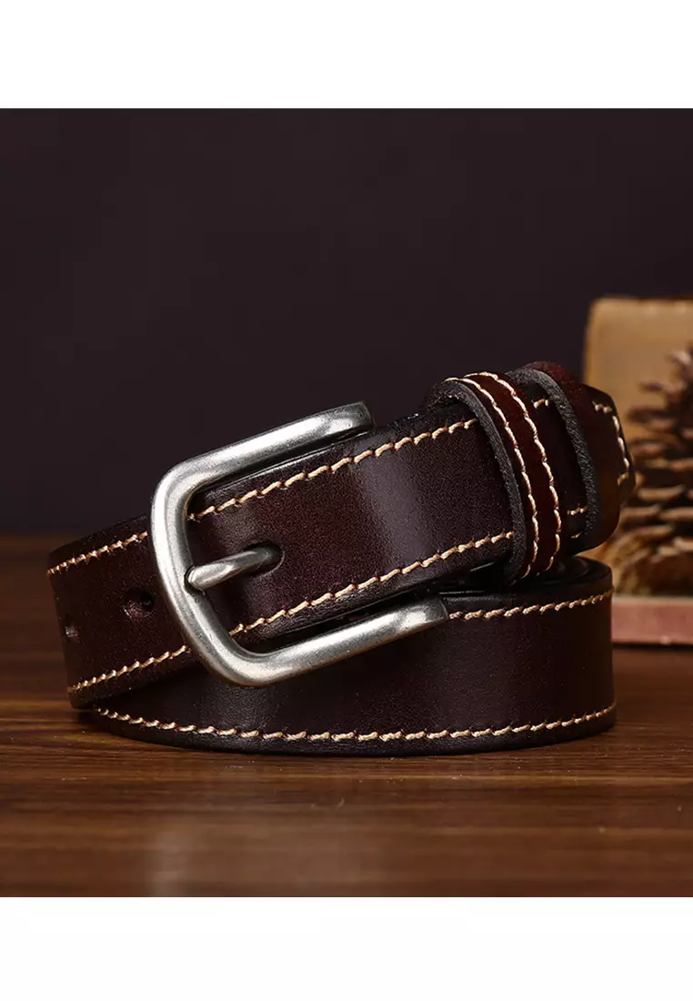 Buy Twenty Eight Shoes Hand Stitched Grain Leather Belt CP939 2026 ...