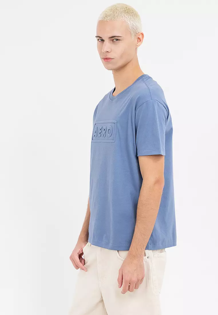 Buy Aeropostale Men's Brand Logo Fab Embossed Tee 2026 Online | ZALORA ...