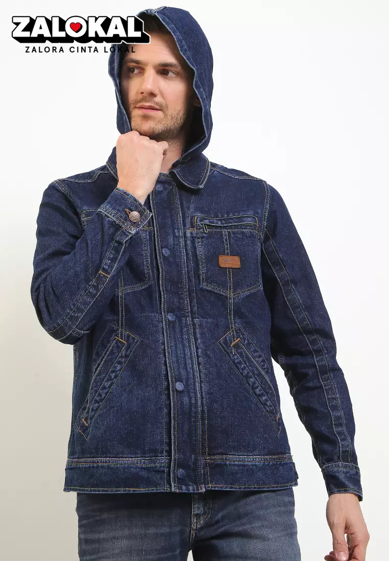 Jual Cardinal Cj Denim Jacket Original 2025 | ZALORA Indonesia
