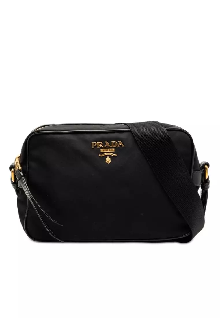 Buy Prada Pre-Loved Prada Tessuto Camera Bag 2026 Online | ZALORA ...
