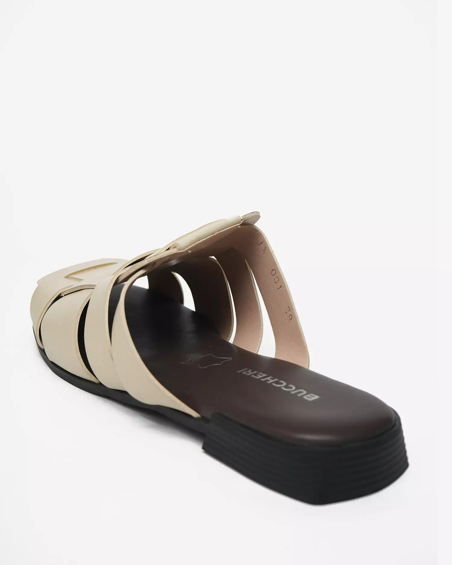 Jual Buccheri Buccheri Danae Sandals Women Sandy Cream Original 2026 ...