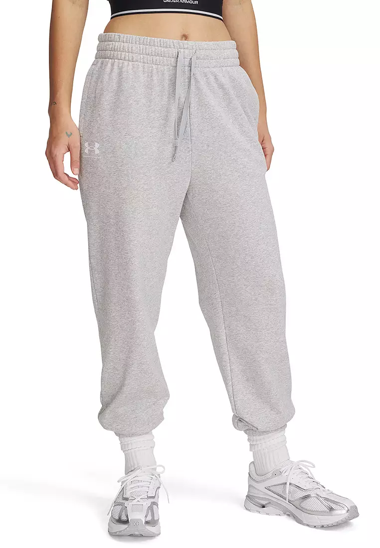 Jual Under Armour Women's Rival Terry Jogger Pants Original 2025 | ZALORA Indonesia