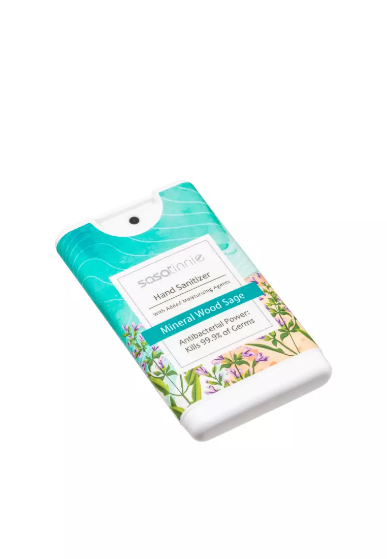 Buy sasatinnie SASATINNIE Hand Sanitizer (Mineral Wood Sage) 15ml 2025 ...