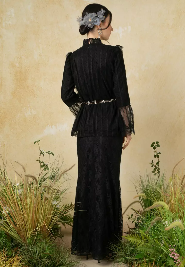 線上選購 Zalia Seliya Flare Top Kurung Set | ZALORA 台灣