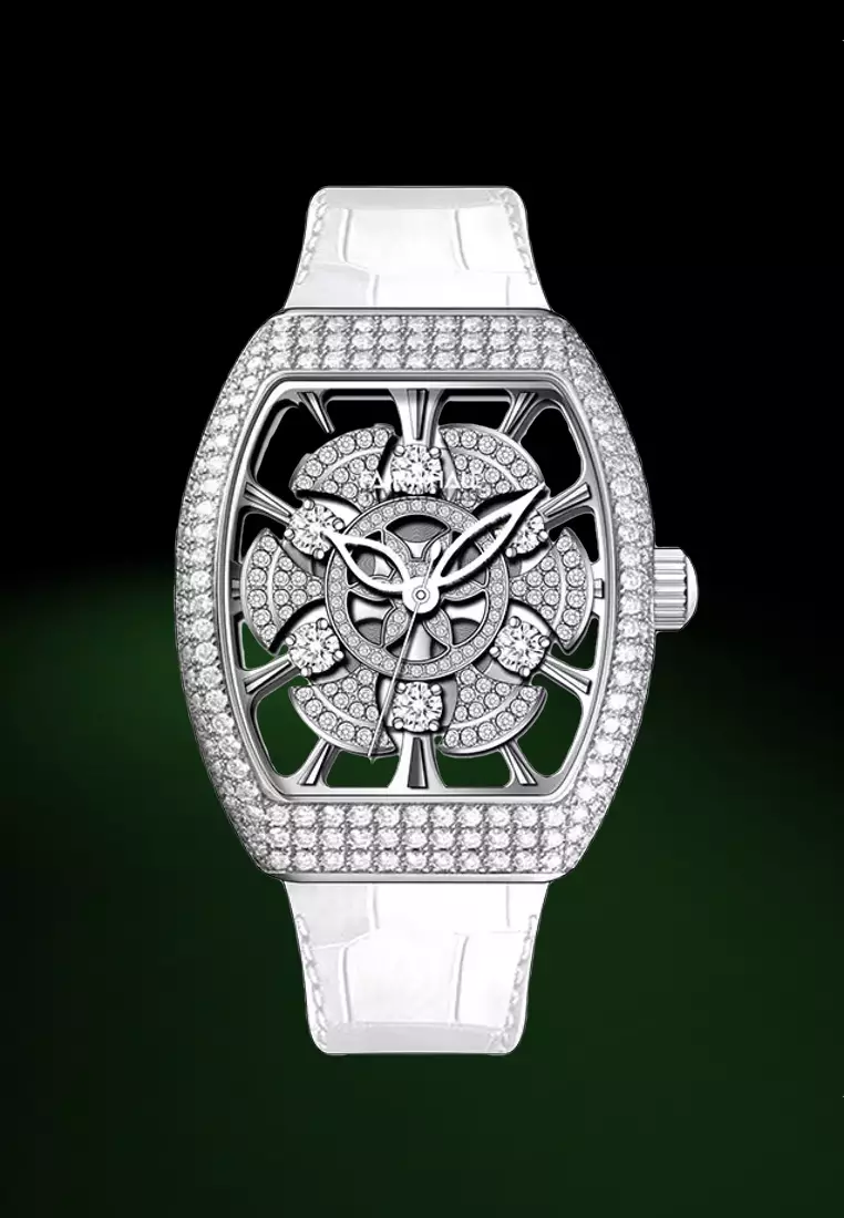 Buy Mark Fairwhale Ladies Stainless Steel Quartz Watch, 36mm, Paved ...