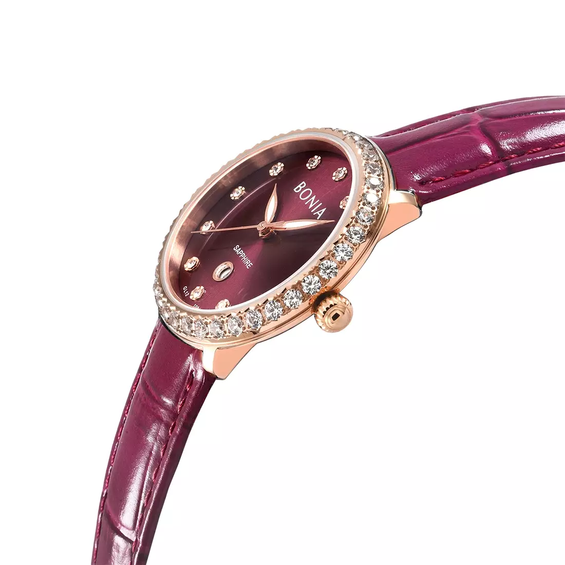 Jual BONIA Jam Tangan Wanita Bonia Elegance Leather B10812-2567S ...