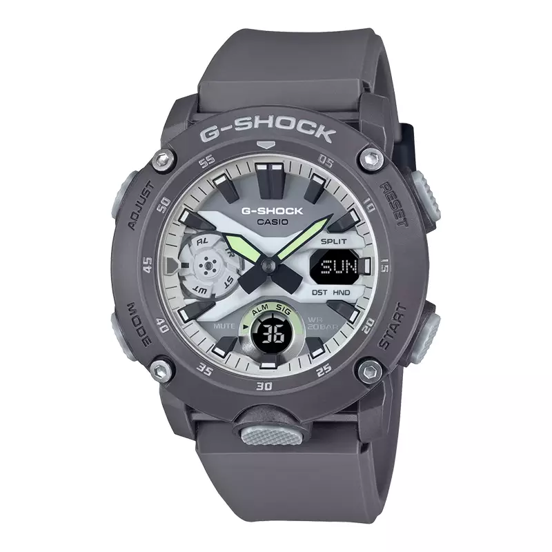 Jual Casio Jam Tangan Pria Casio G-Shock GA-2000HD-8ADR Hidden Glow Series Digital Analog ...