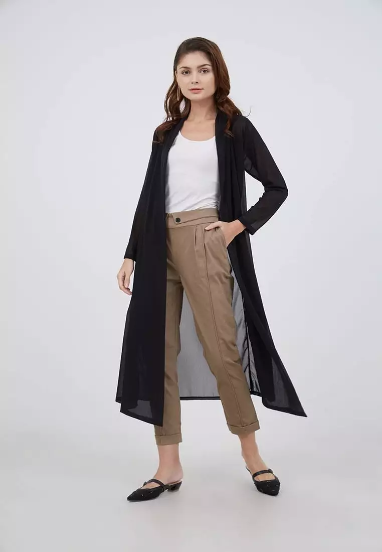 Jual Berrybenka Label Sophie Imaya Maxi Outer Black Original 2025 ...