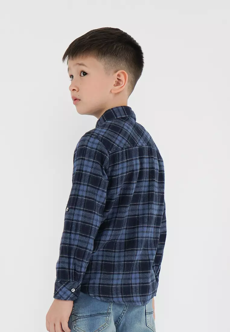 Jual LITTLE X EIGHT Boy Jacques Shirt Kids Original 2026 | ZALORA ...