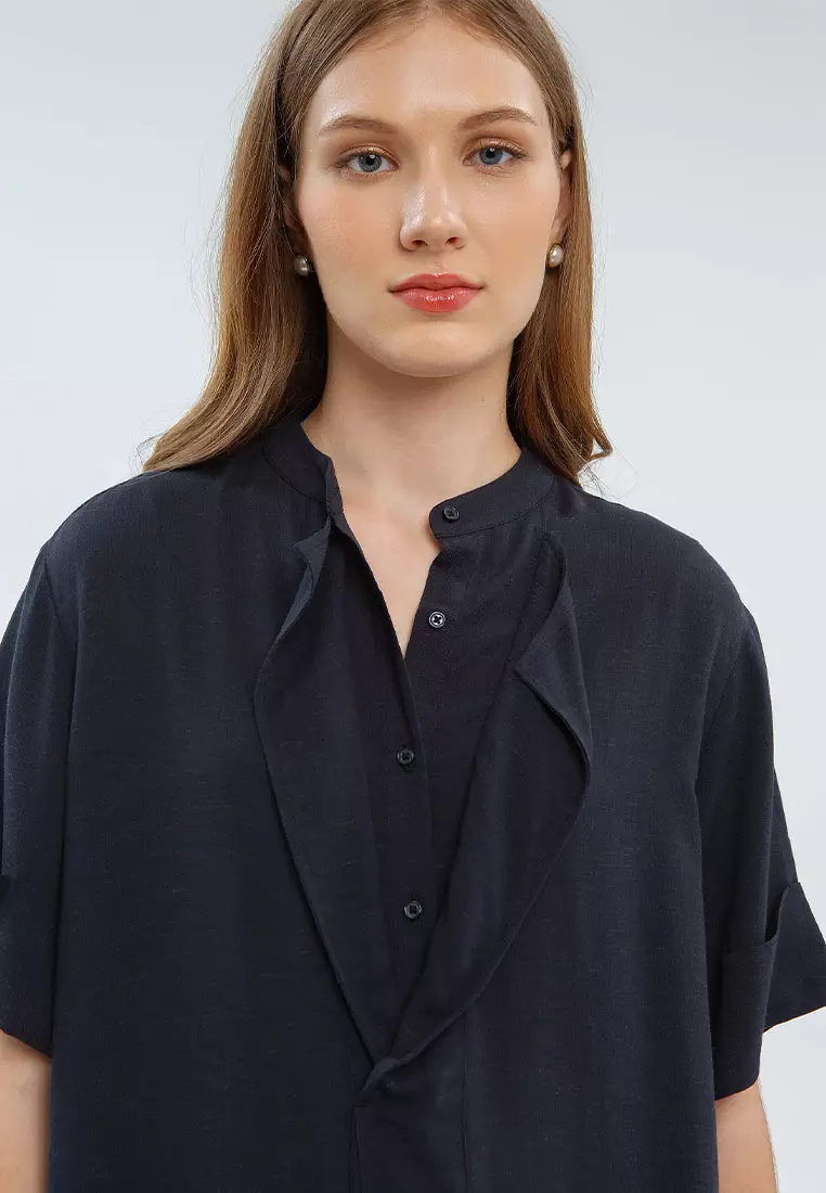 Jual Minimal Minimal Dreamy Top Dark Navy Original 2026 | ZALORA ...