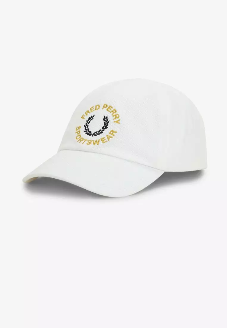 Buy Fred Perry Fred Perry HW9676 FP SPORTSWEAR GRAPHIC CAP (SNOW WHITE ...