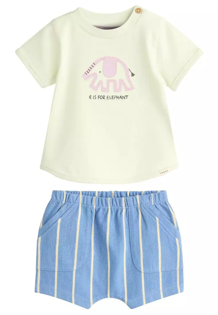 Buy NEXT Baby T-Shirt And Shorts 2 Piece Set Online | ZALORA Malaysia