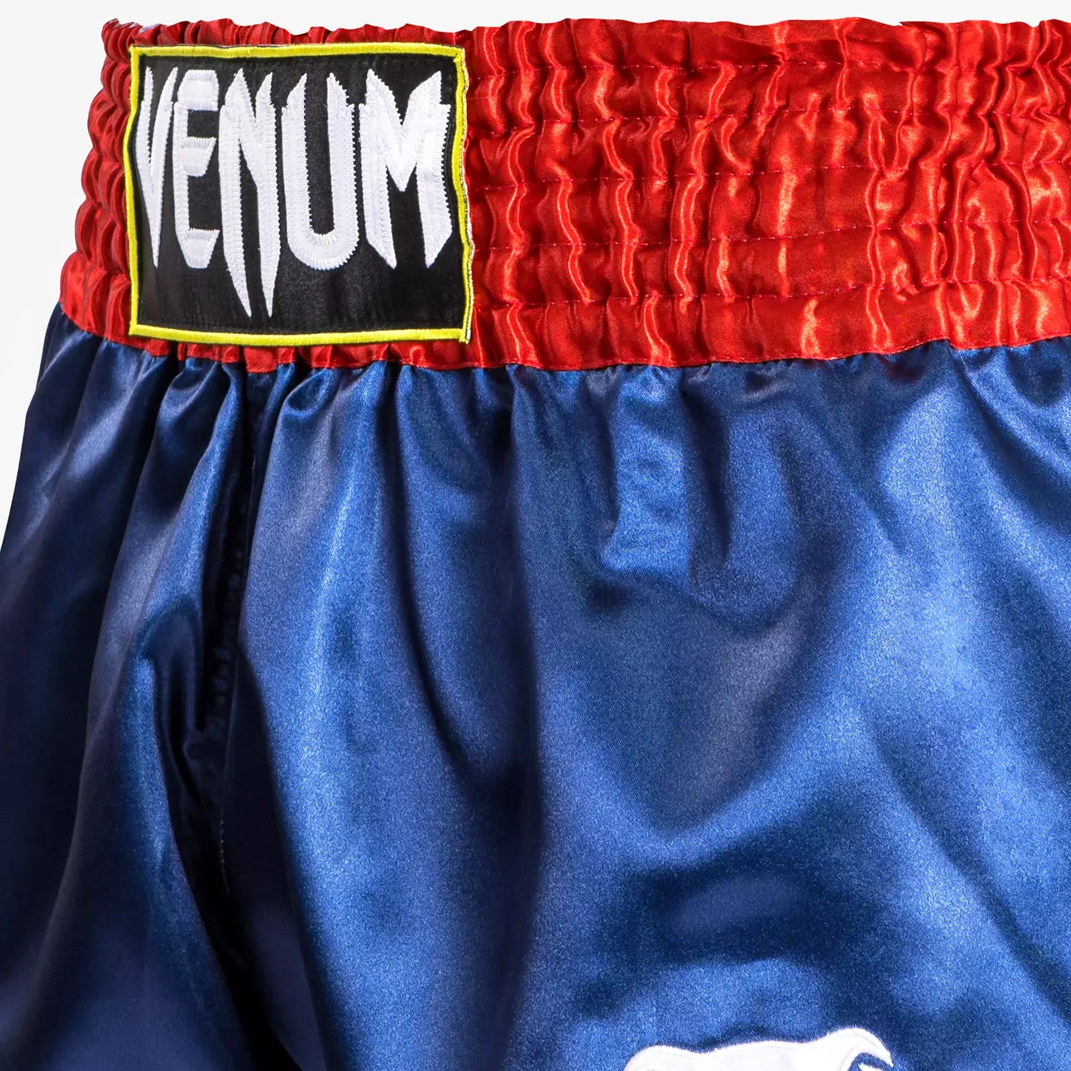 Jual VENUM Celana Boxing Venum Classic Muay Thai Shorts Blue Red White ...