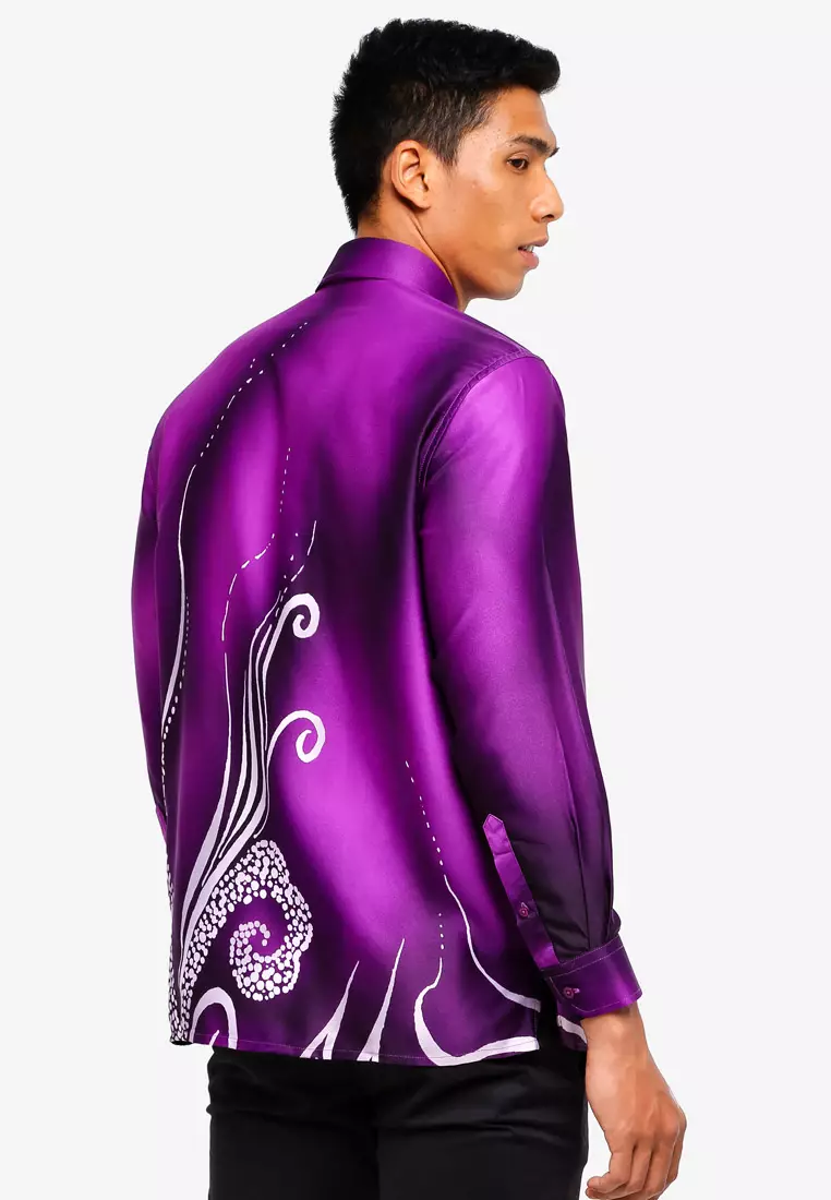 Buy Gene Martino Men's Batik Shirt 2025 Online | ZALORA Philippines