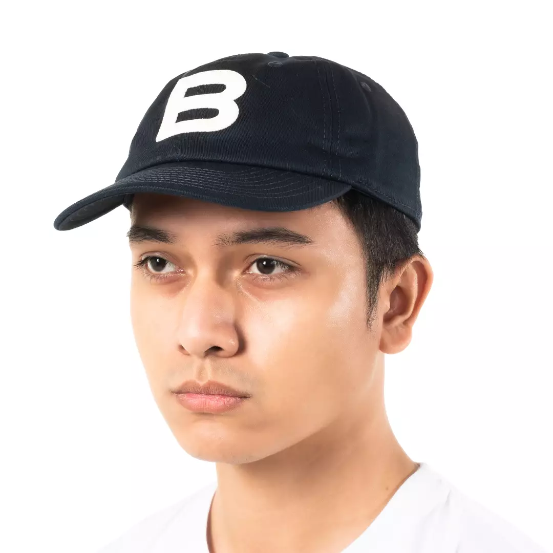 Jual BALLY Bally B Baseball Cap - Navy Original 2025 | ZALORA Indonesia
