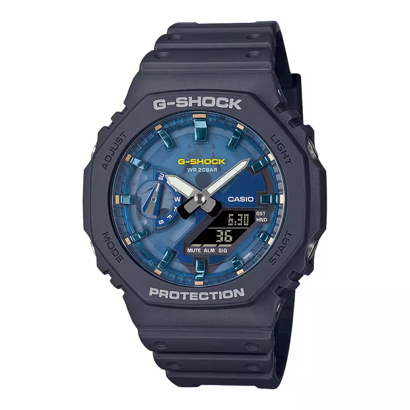 Jual Casio Jam Tangan Pria Casio G-Shock GA-2100AS-2AJF CasiOak Oasis ...
