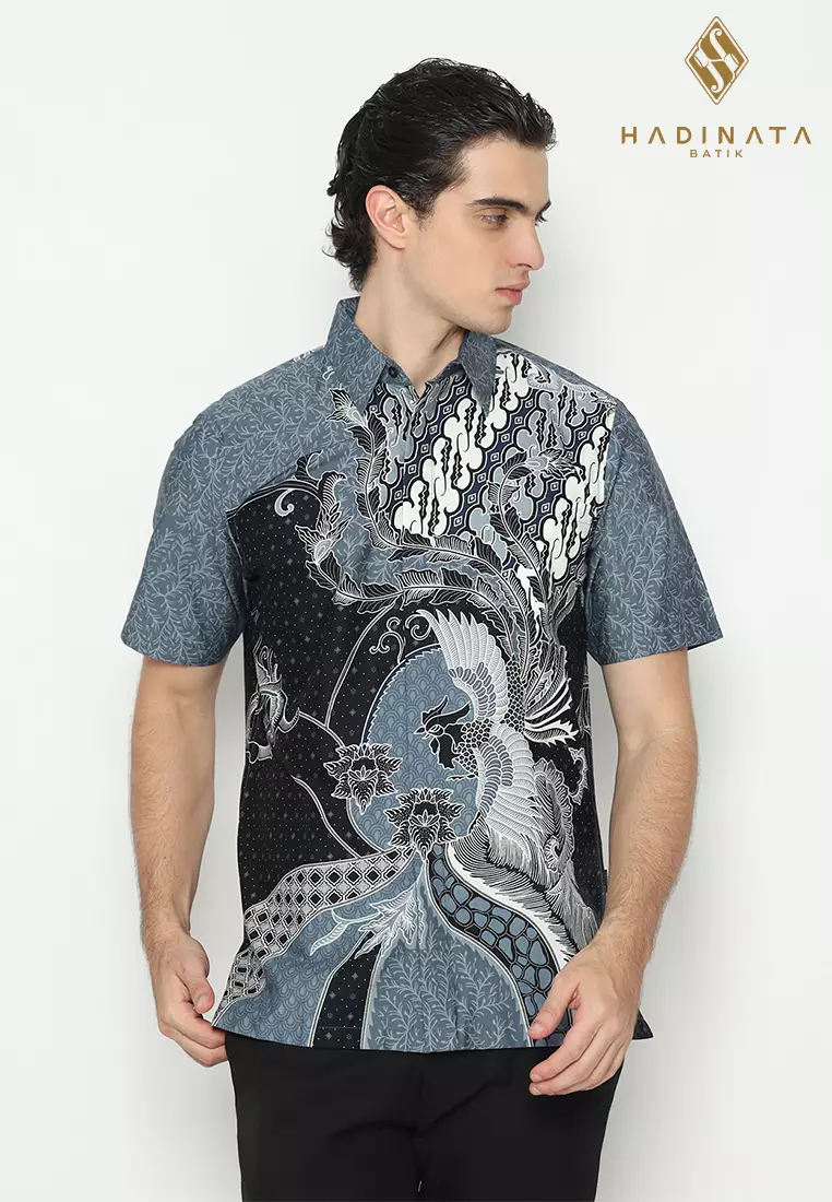Jual Hadinata Batik Hadinata Batik Kemeja Pendek Superfine Satriya Sita ...