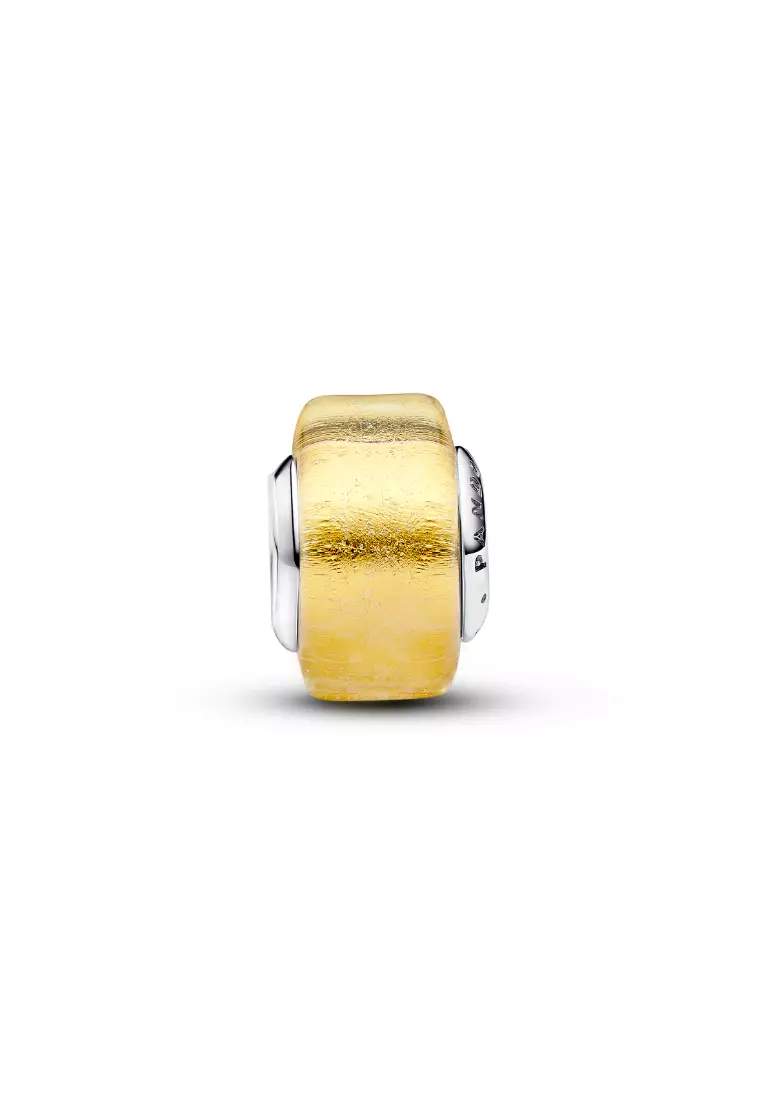 Buy Pandora Golden Mini Murano Glass Charm 2025 Online | ZALORA Philippines