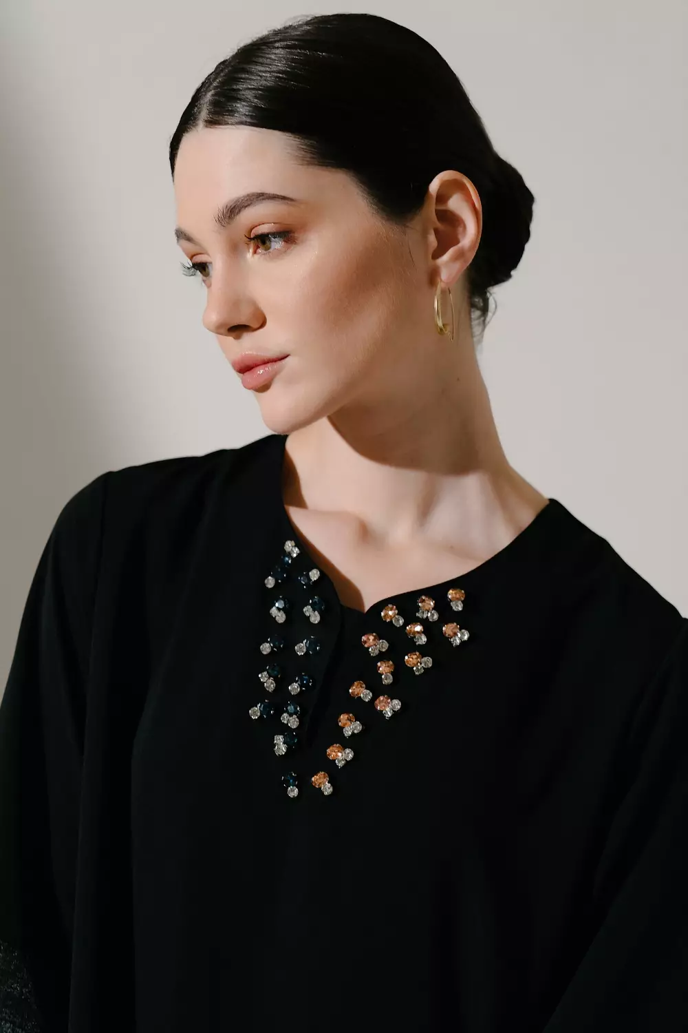 Jual Demure & Co DEMURE&CO - AMAL KAFTAN IN BLACK Original 2024 ...