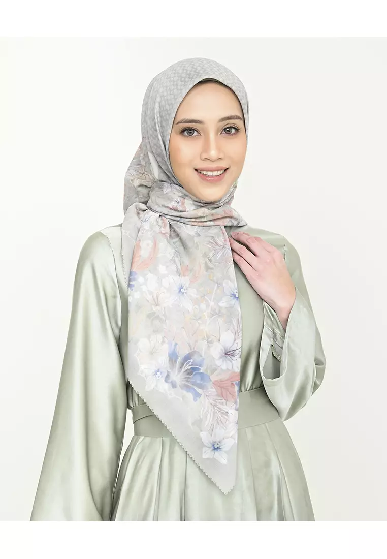 Jual geulis.id Geulis.id x Cut Syifa / DIRAMELIA SCARVES / HIJAB MOTIF / SAGE Original 2023 ...