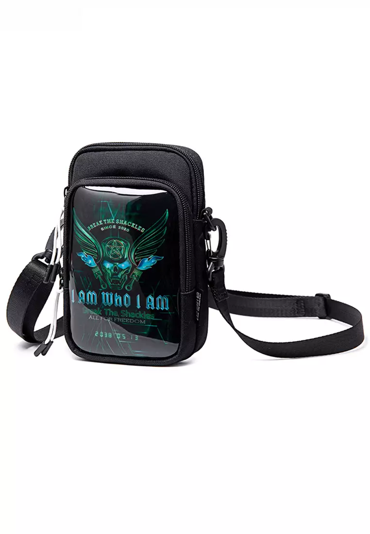 Buy Xafiti Brand New Skull Nylon Sling Bag Online Zalora Malaysia