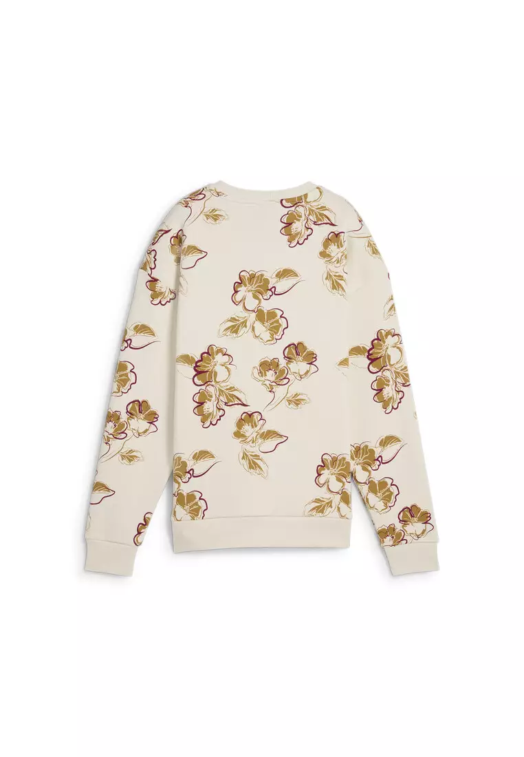 PUMA Essentials+ FLORAL VIBES Women's AOP Fleece Crew 2026 | Buy PUMA ...