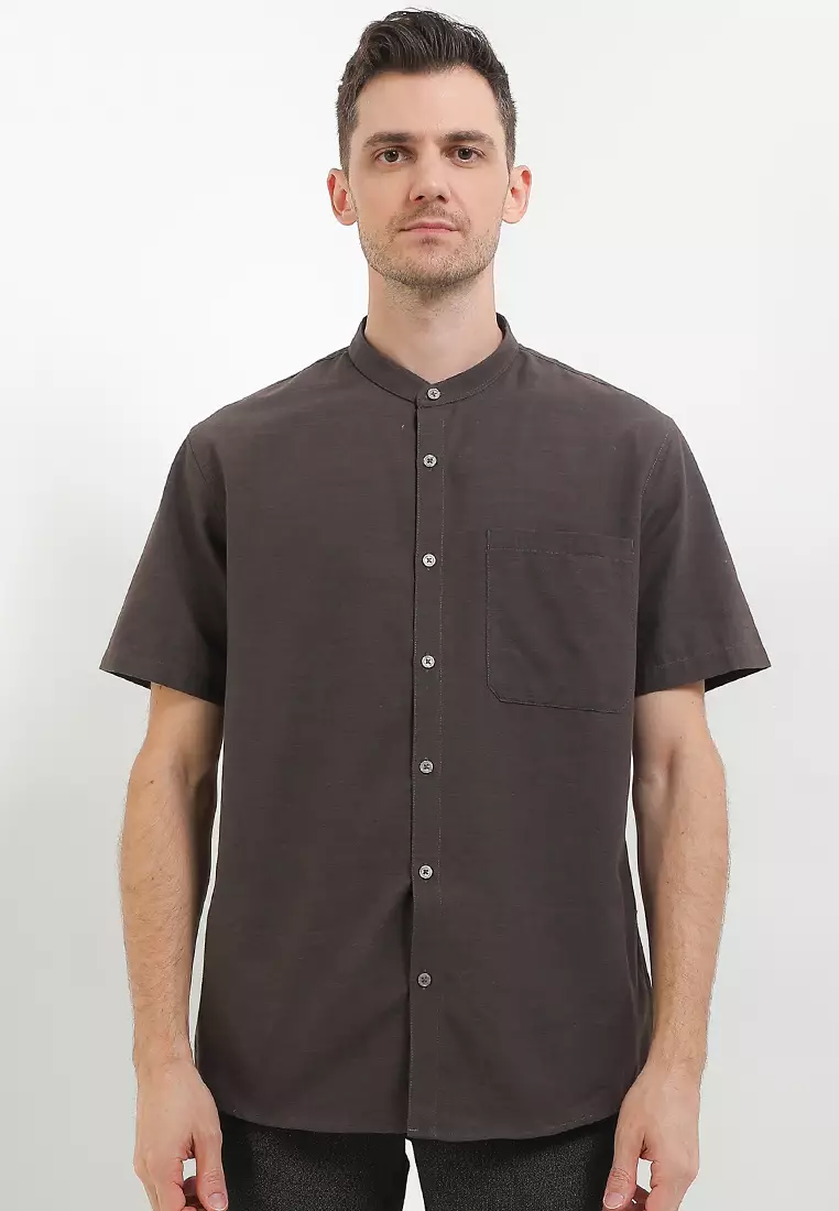 Jual Andrew Smith Kemeja Koko Tangan Pendek Original 2026 | ZALORA ...