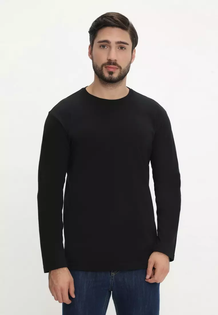 Jual Xtraordinary (XO) XTRAORDINARY (XO) T-Shirt Cotton Combed Lengan Panjang Pria 207191053 ...